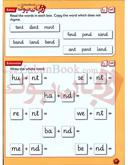 کتاب آموزش زبان کودکان Nelson Phonics 2- Spelling And Handwriting ...