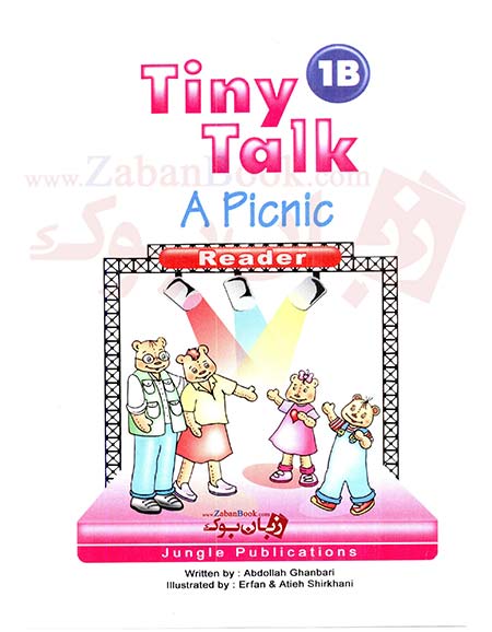 کتاب آموزش زبان انگلیسی کودکان و خردسالان Tiny Talk 1B Readers Book - فروشگاه کتاب زبان بوک