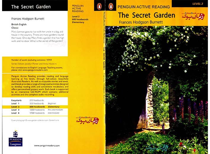 کتاب داستان The Secret Garden- Penguin - Level 2 - فروشگاه کتاب زبان بوک